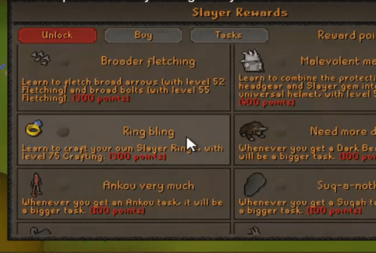 Slayer Ring Guide - Rune Fanatics